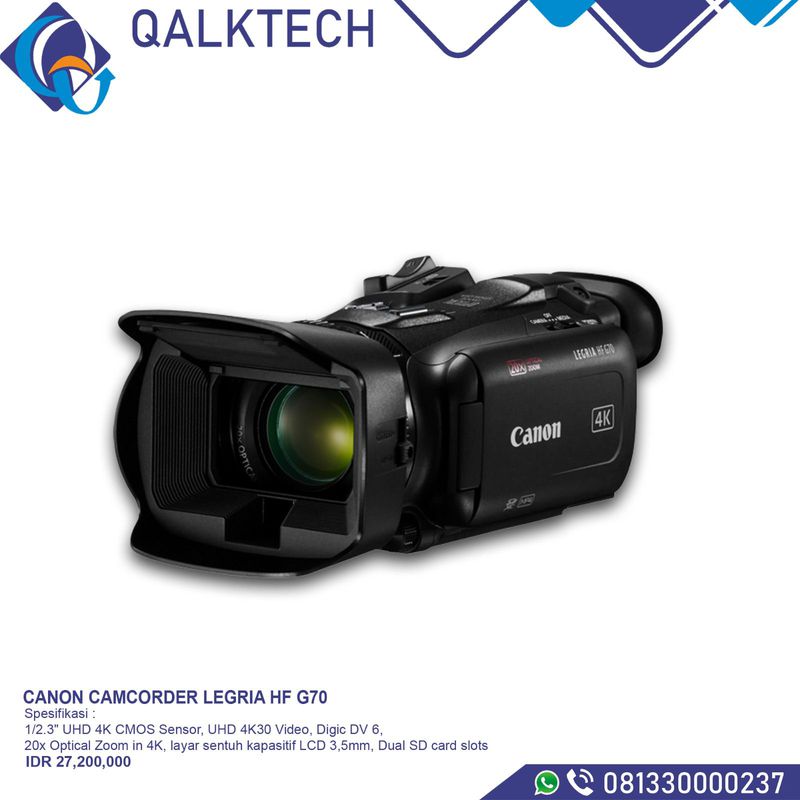 CANON CAMCORDER LEGRIA HP G70