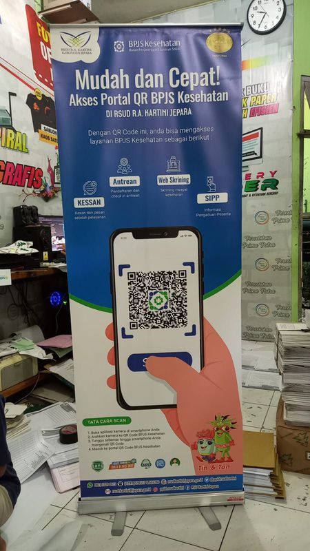 Roll baner mudah dan cepat