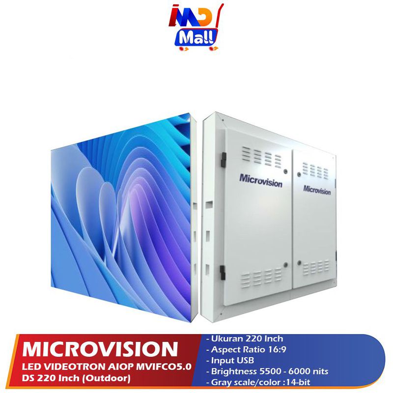 MICROVISION LED VIDEOTRON OUTDOOR ALL IN ONE DISPLAY 5.0 DIGITAL ...