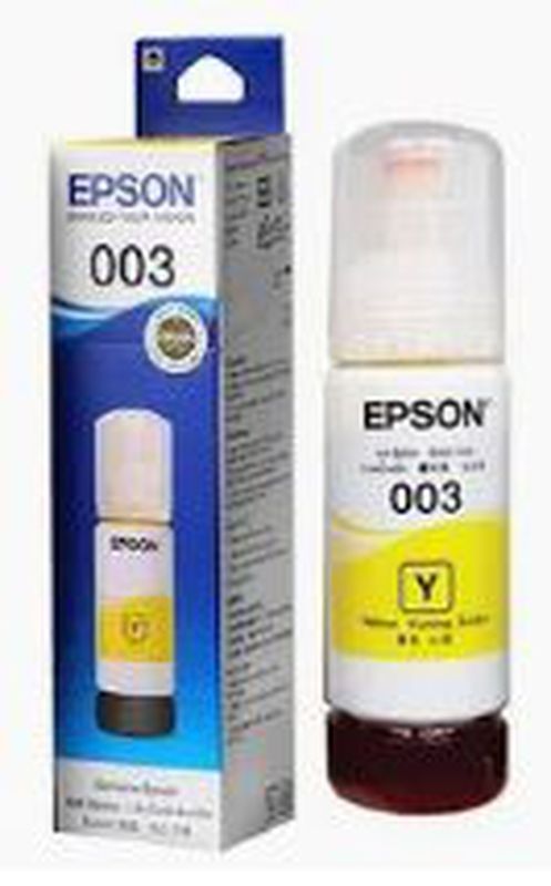 Tinta Epson Kuning/ Yellow L1110 L3110 L3150 L3210 L3250 003 Original ...