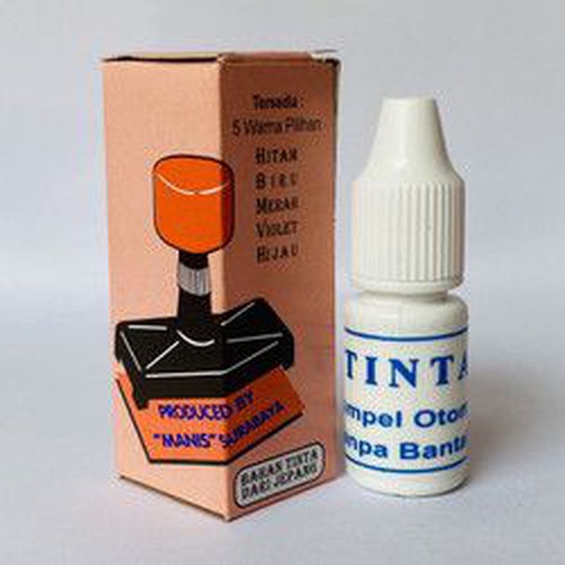 Tinta Stempel Otomatis Warna Ungu