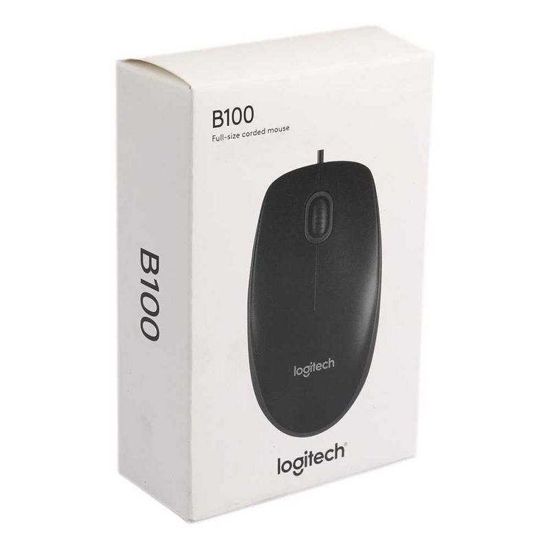 MOUSE USB LOGITECH B100