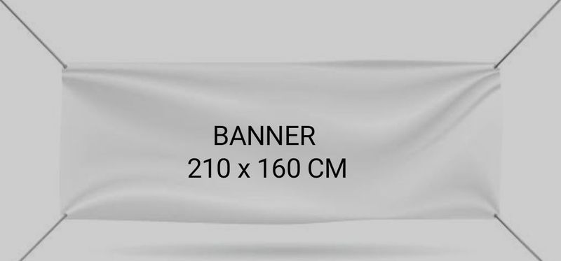 BANNER 210 x 160 cm