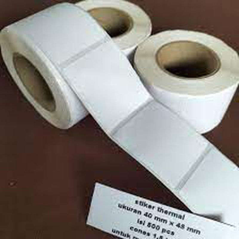 Kertas sticker Timbangan