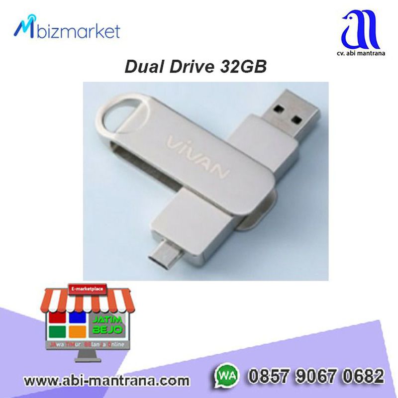 Flashdisk Dual Drive 32 gb