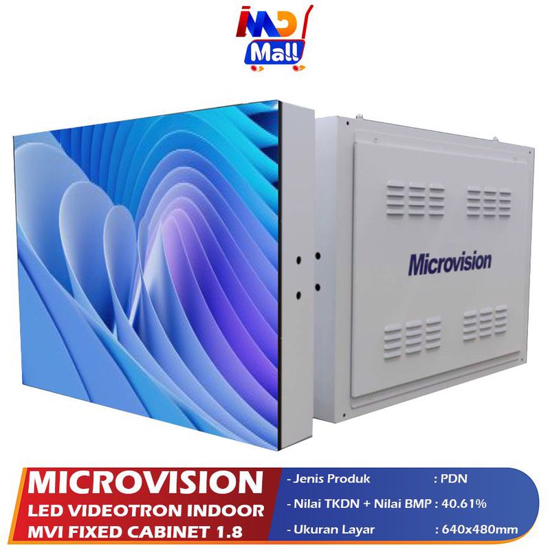 MICROVISION LED VIDEOTRON INDOOR MVI FIXED CABINET 1.8