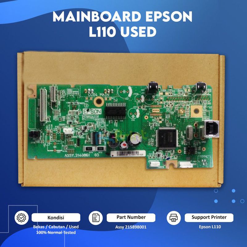 Mainboard Printer Epson L110 L300 Board Epson L110 L300 New Original