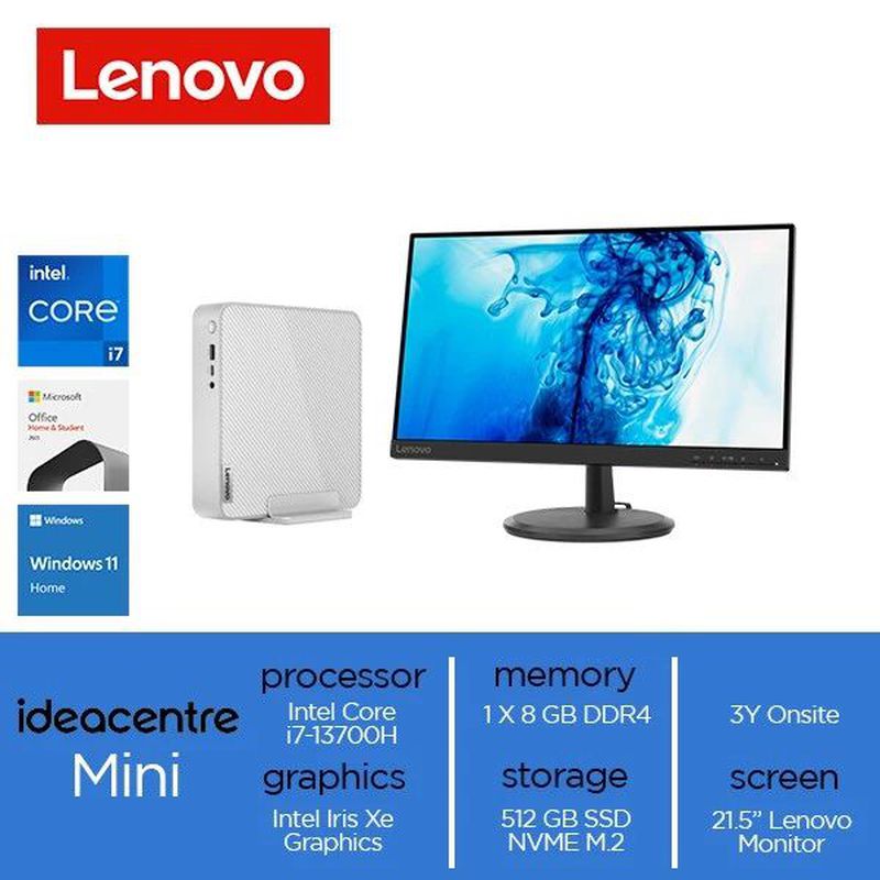 Pc Desktop Lenovo IdeaCentre Mini 01IRH8