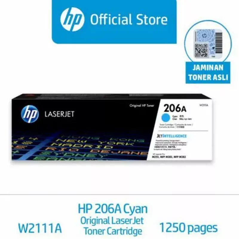 HP TONER LASERJET 206A CYAN ORIGINAL