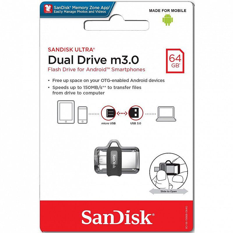 OTG UFD 3.0 SANDISK 64GB