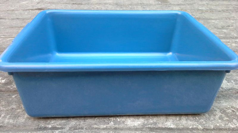 Bak Plastik Kotak uk. 39x31x12cm Baskom segi deluxe