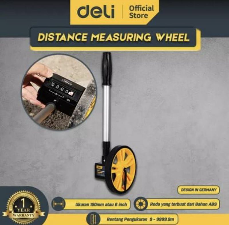 Meteran Roda DELI