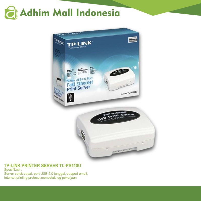 TP-LINK PRINT SERVER TL-PS110U
