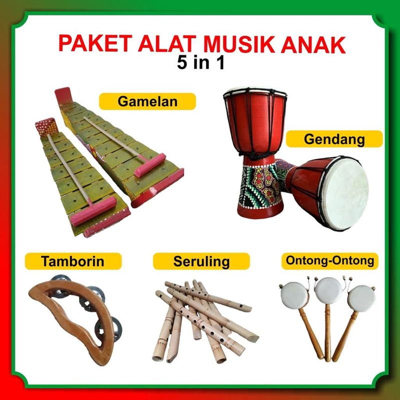 ALAT MUSIK SET (5 IN 1)