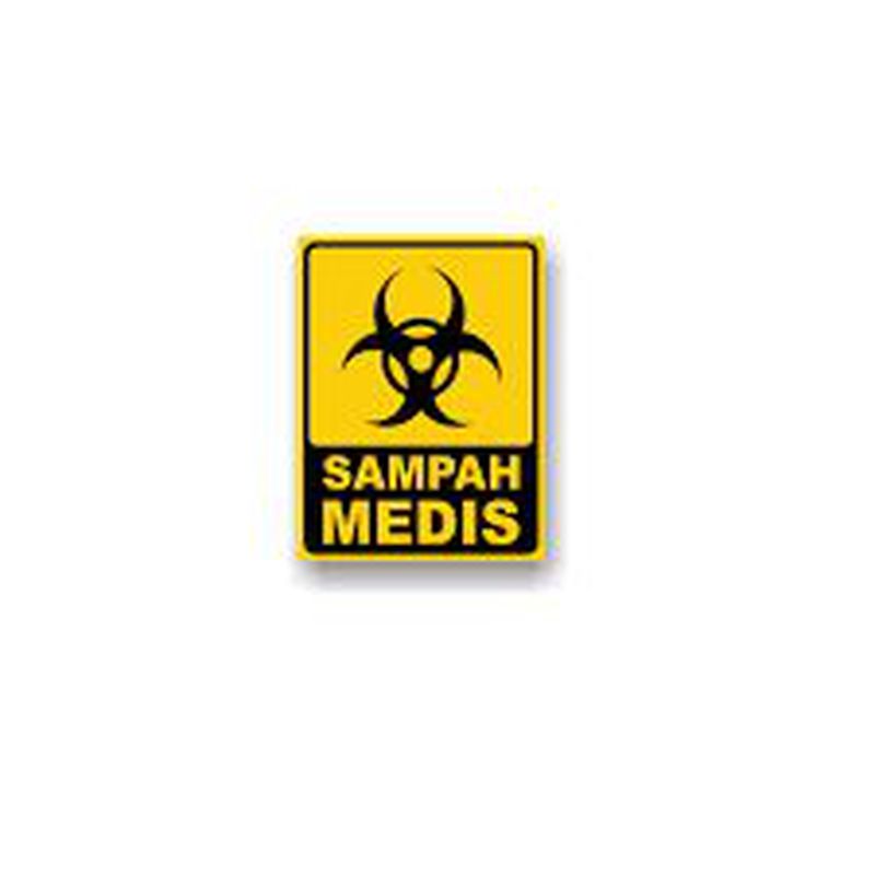 Label Sampah Medis