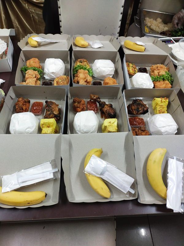 Rice Box / Nasi Kotak - Olahan Ikan