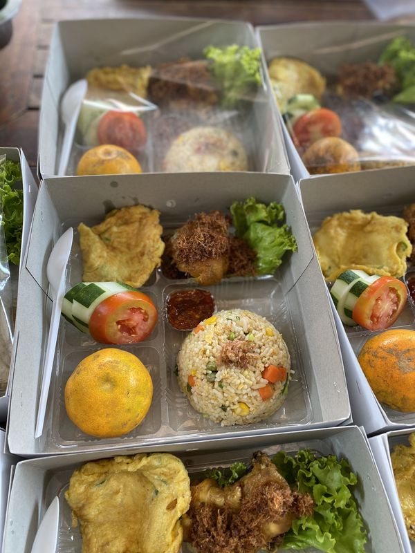 Nasi box harga 35.000