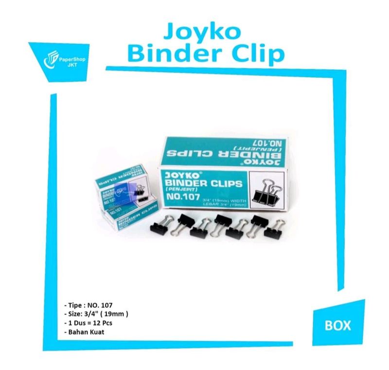 Binder Clip No. 107