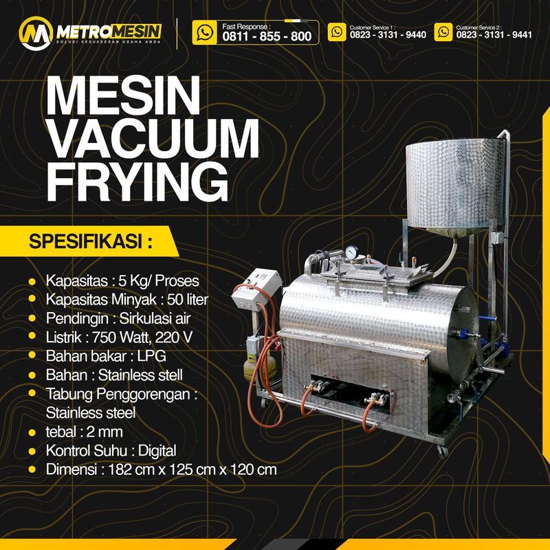 Mesin Vacuum Frying