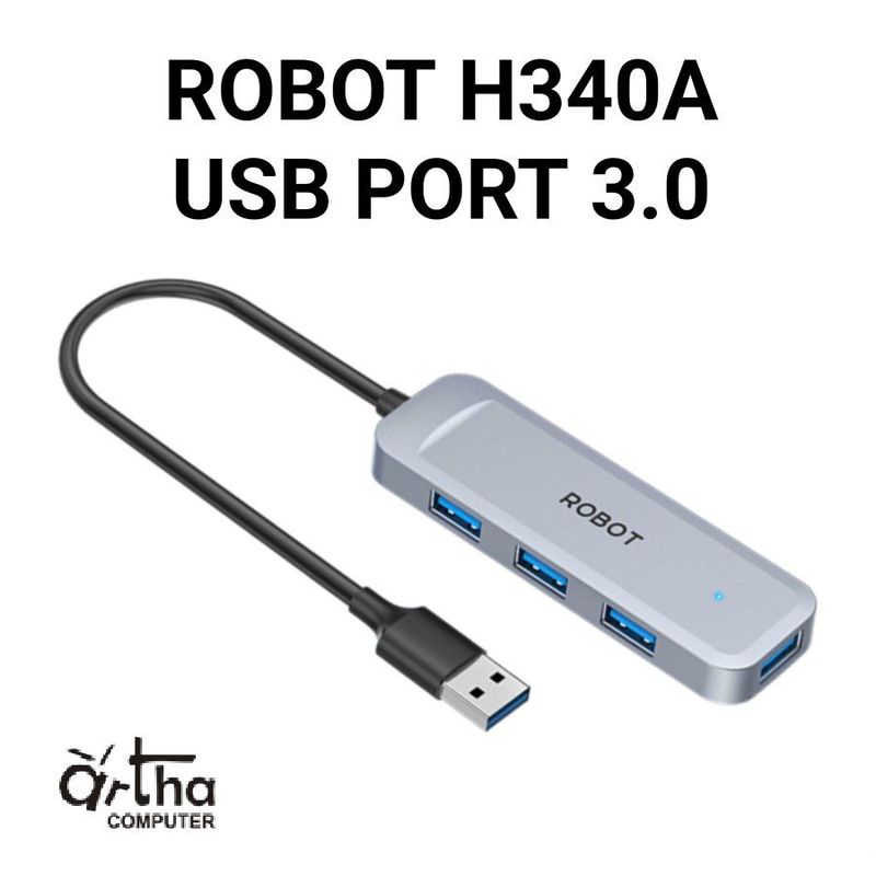 Robot Hub USB 4 Port USB 3.0 High Speed