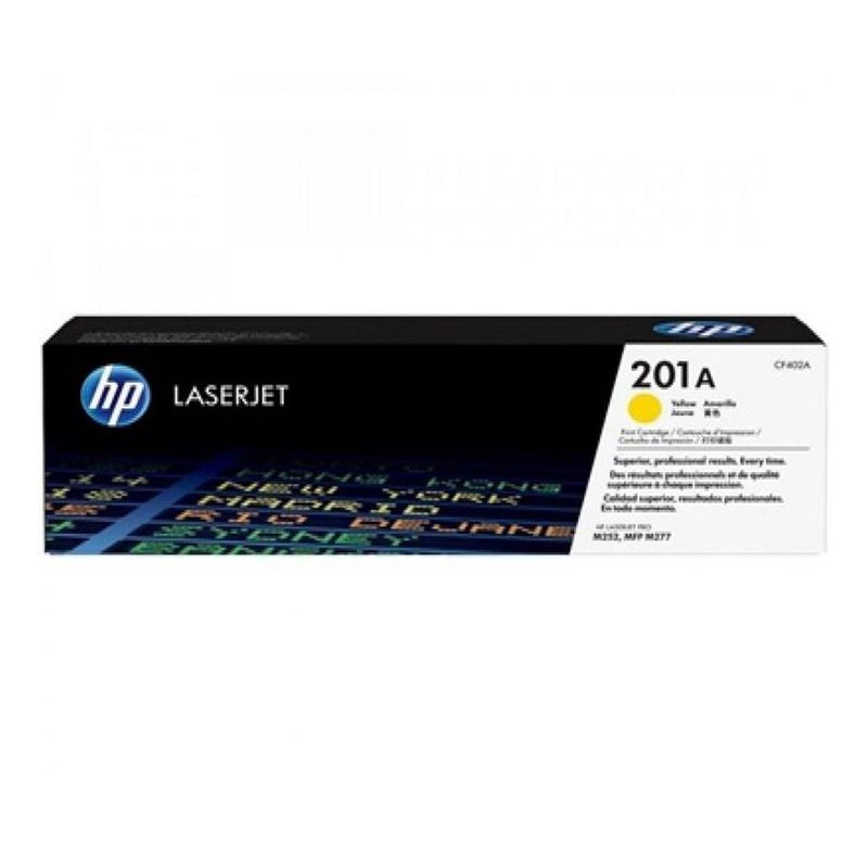Toner HP Laser Color Jet M252n Yellow, Toner HP 201A Original Cartridge ...