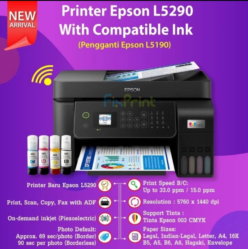 ALL IN ONE PRINTER EPSON ECOTANK