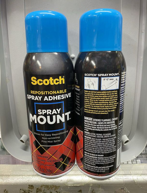 Spraymount Lem semprot 3M