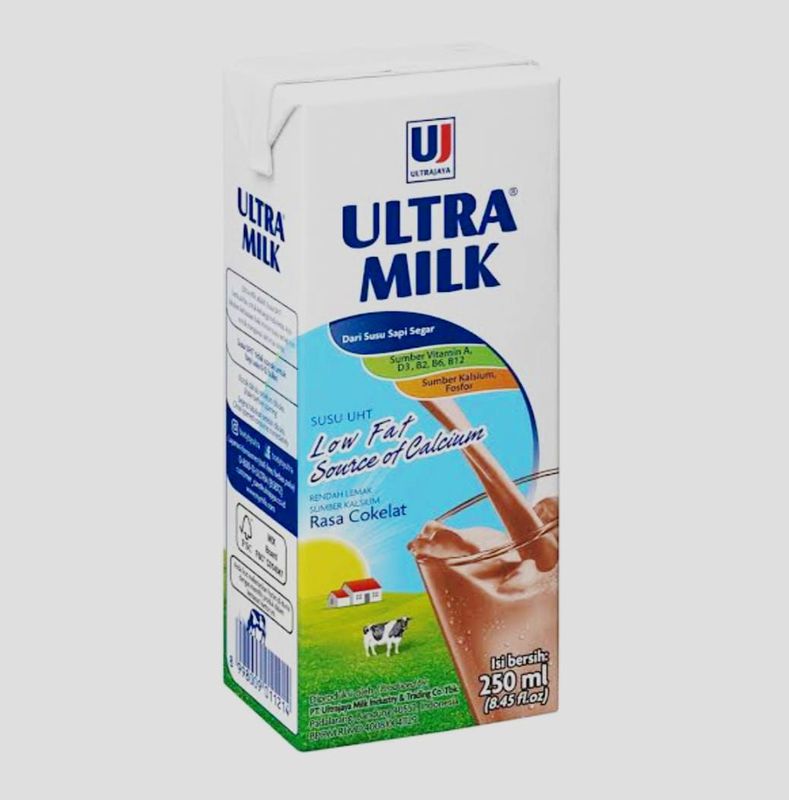 Susu Ultra Low Fat Ultra Milk 250ml