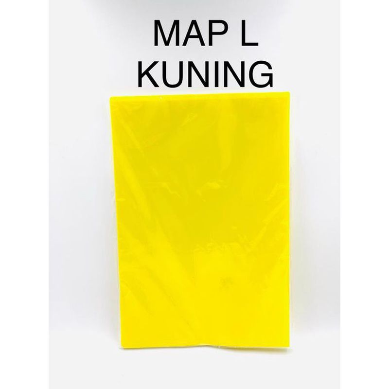 MAP PLASTIK L WARNA KUNING