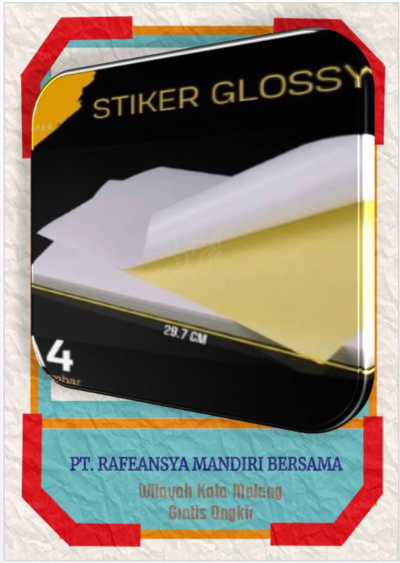 KERTAS STICKER