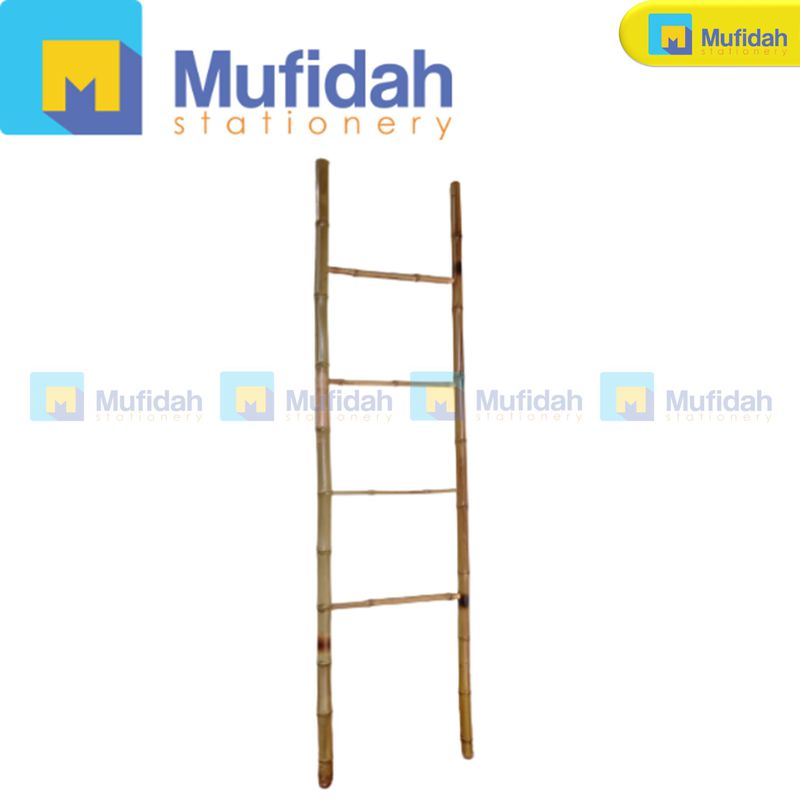 Tangga Bambu Dekor 4 Tingkat