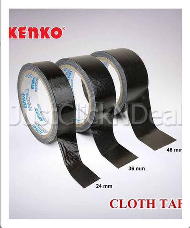 Lakban hitam jilid 3 inch kenko Per buah