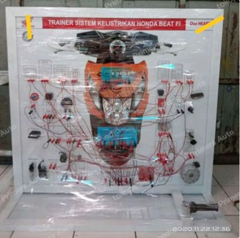 Trainer Kelistrikan Sepeda Motor