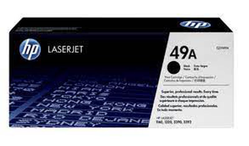 Toner HP 49A Black Original LaserJet Toner Cartridge