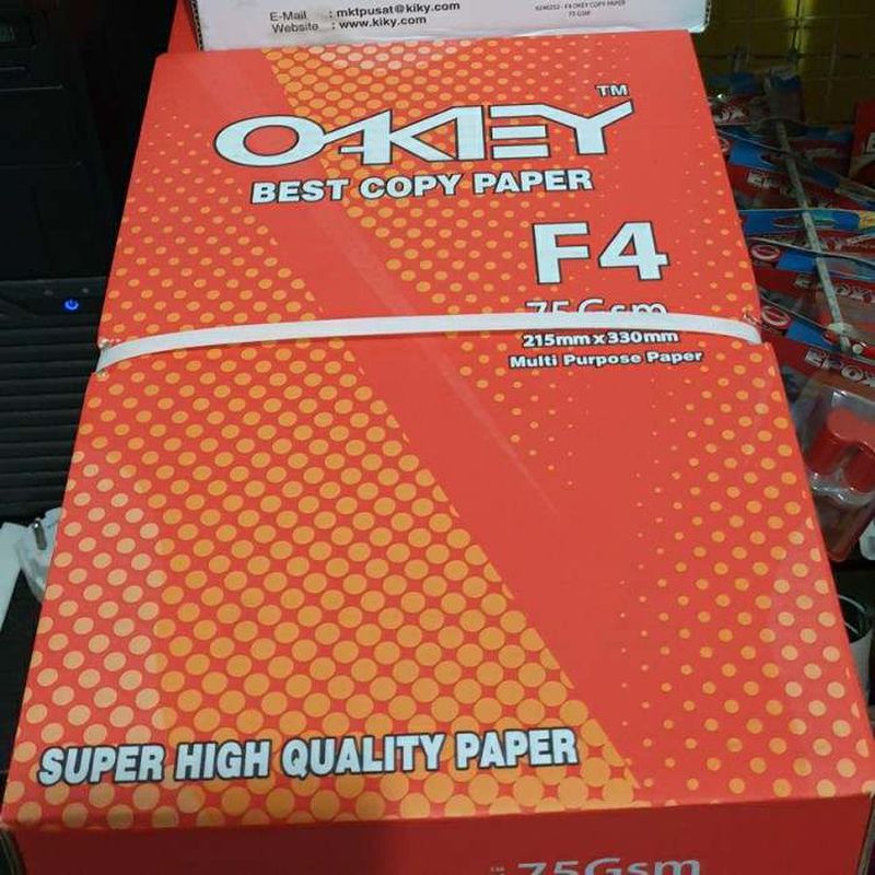 KERTAS HVS F4 75 OKEY