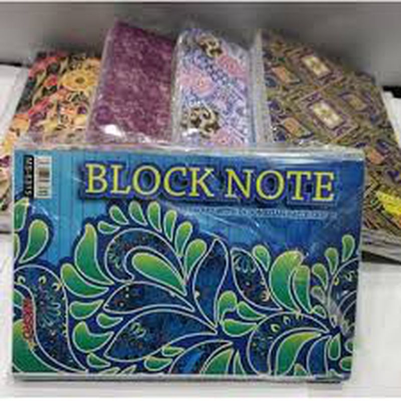 Blocknote Batik