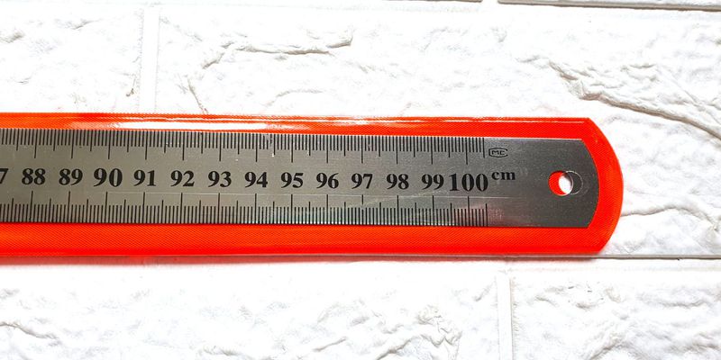 Penggaris Besi 100cm