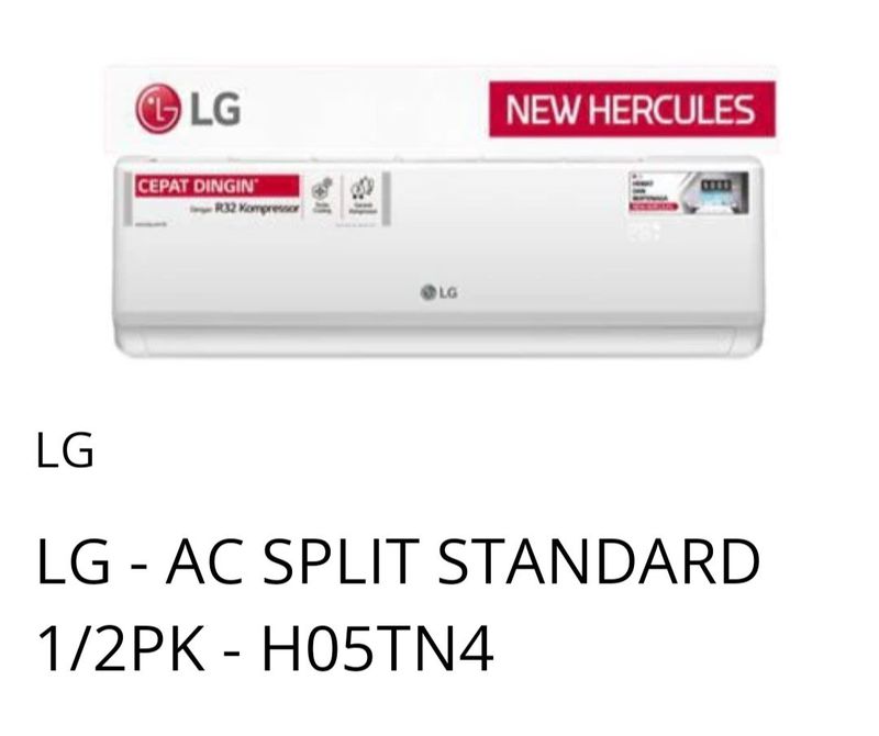 ac lg split standard 1/2 pk