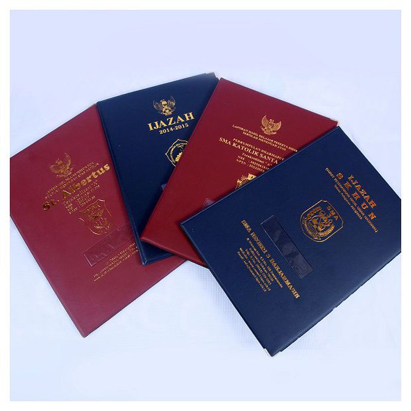 Map Rapor/Ijazah Hotprint Embosse