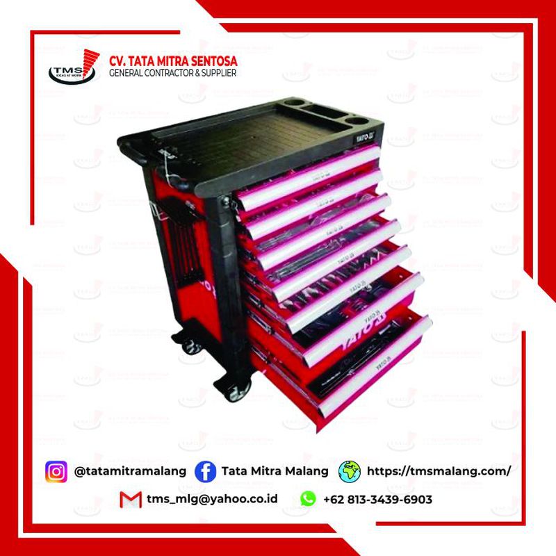 Tool Kit Set 7 Susun 143 PCS WIPRO Tool Cabinet TKS-07