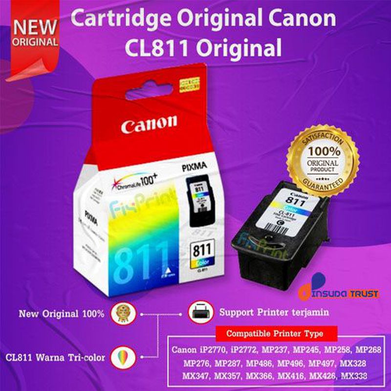 TINTA CARTRIDGE CANON CL 811 - COLOR