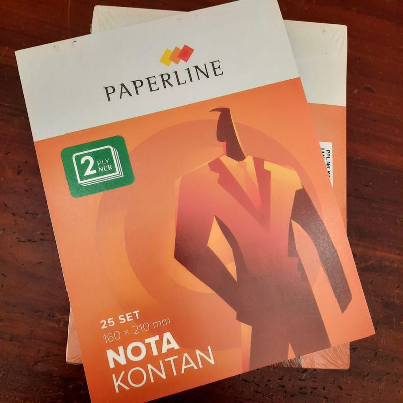 Nota kontan merk Paperline (160 x 210 mm)