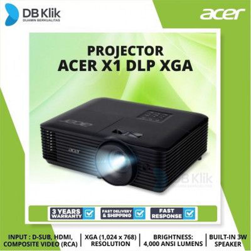 Projector Acer X1 DLP XGA 4000 Lumens
