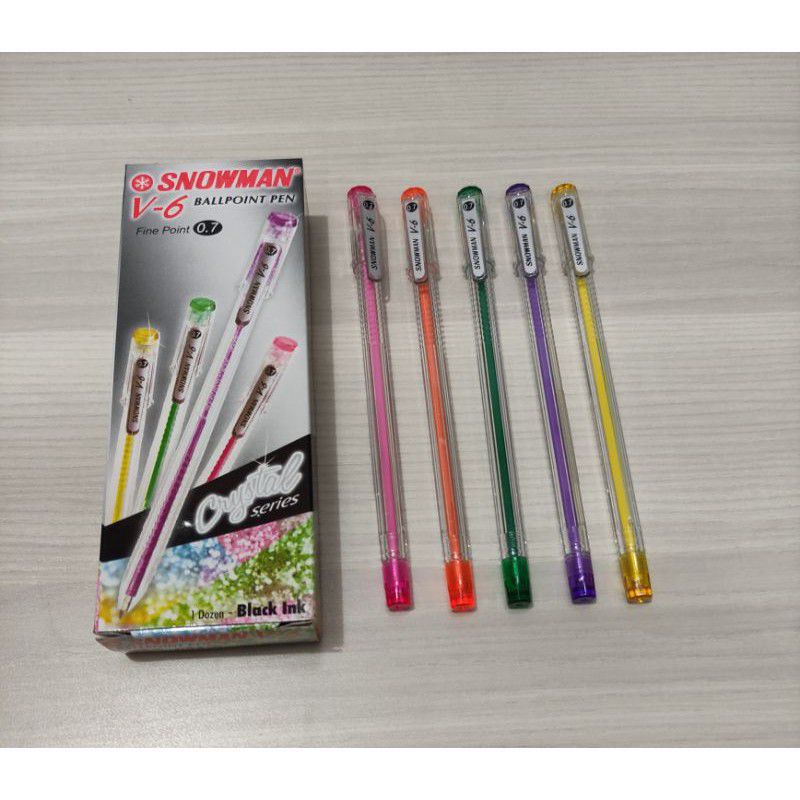 SNOWMAN BP V6 HITAM/LSN