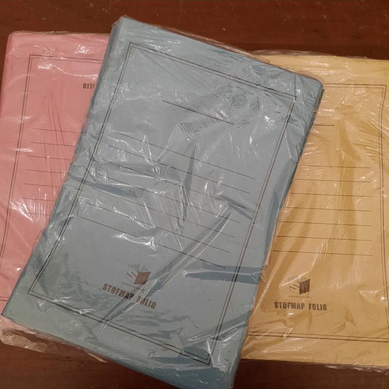 Stofmap folio - Biru