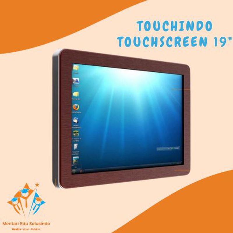 Monitor Touchscreen Touchindo 19 inch Tanpa Standing