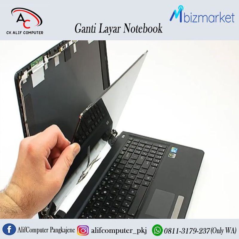 Penggantian Layar Laptop (Service Laptop)