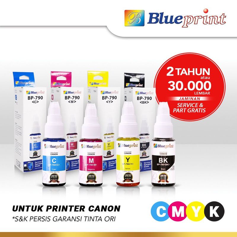TINTA CANON BLUEPRINT 70ML - Kuning