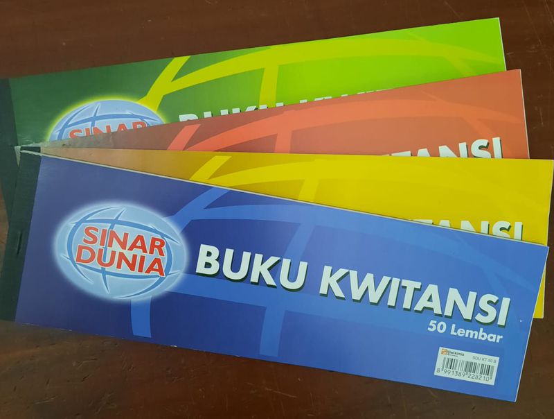 Kwitansi besar merk SIDU