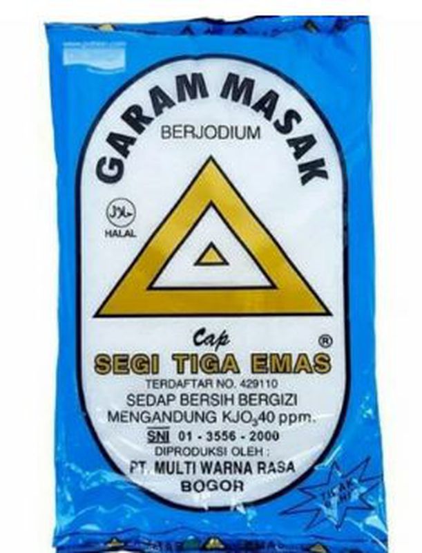 Garam Masak Garam Cap Segitiga Emas maliya